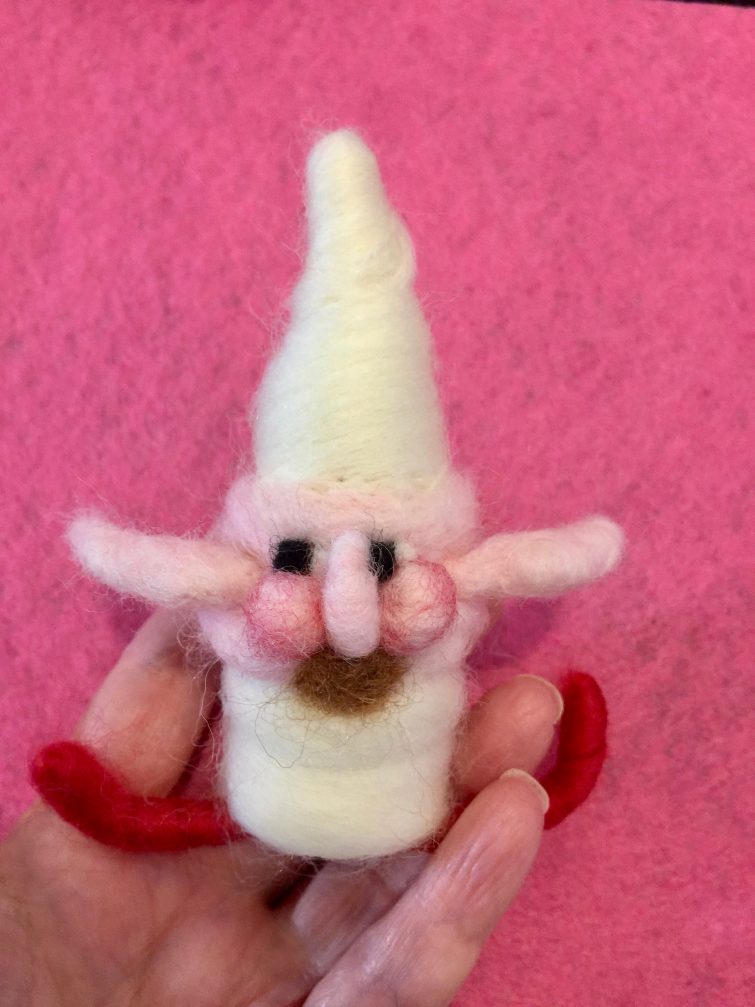Needle Felted Elf | Fabricville | Blog