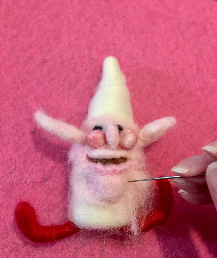 Needle Felted Elf | Fabricville | Blog