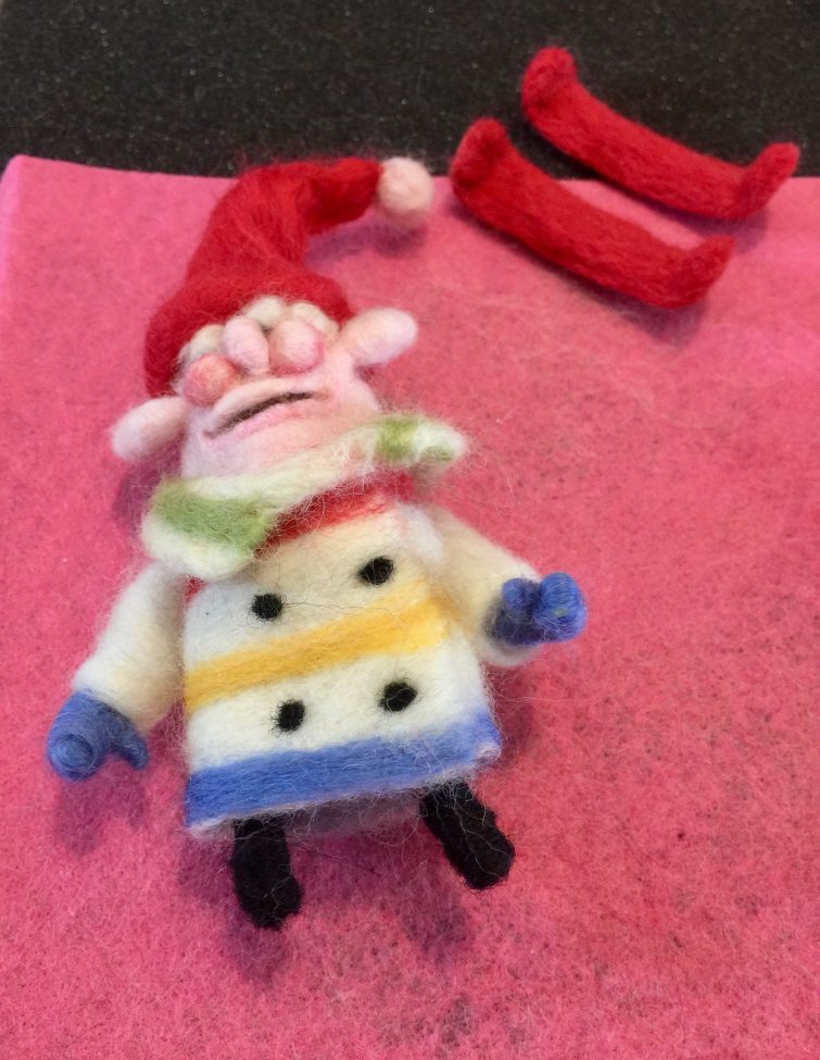 Needle Felted Elf | Fabricville | Blog